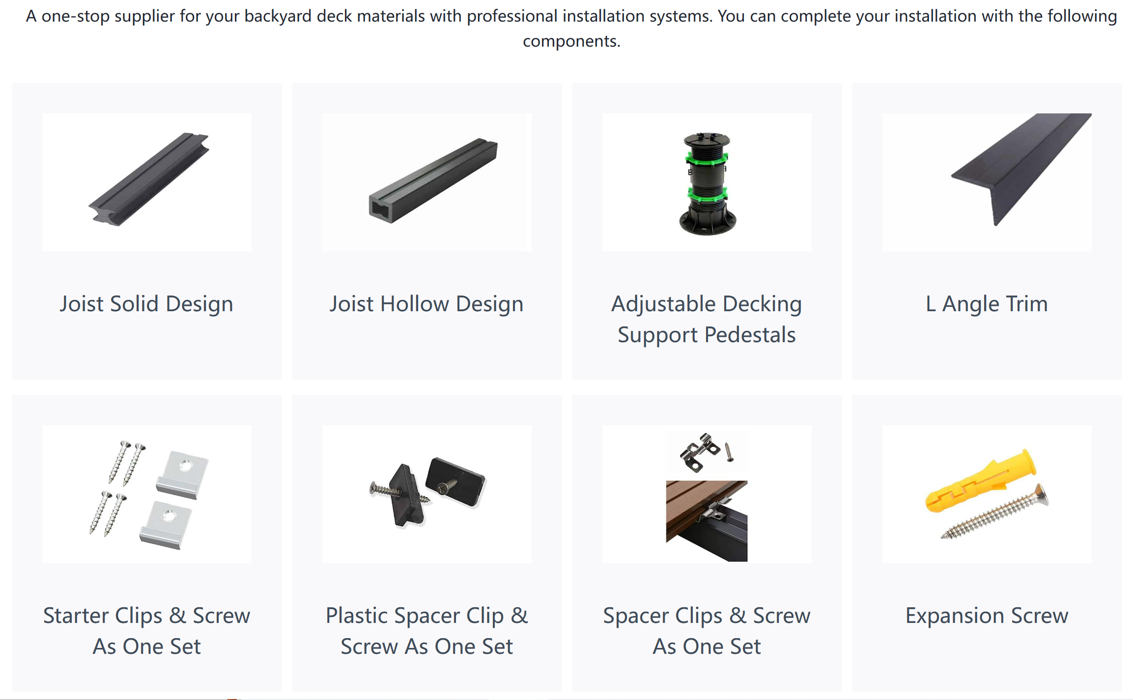 Solid traditional decking – GroDeck Group Limited